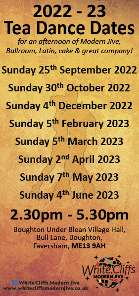 Tea Dances – www.whitecliffsmodernjive.co.uk